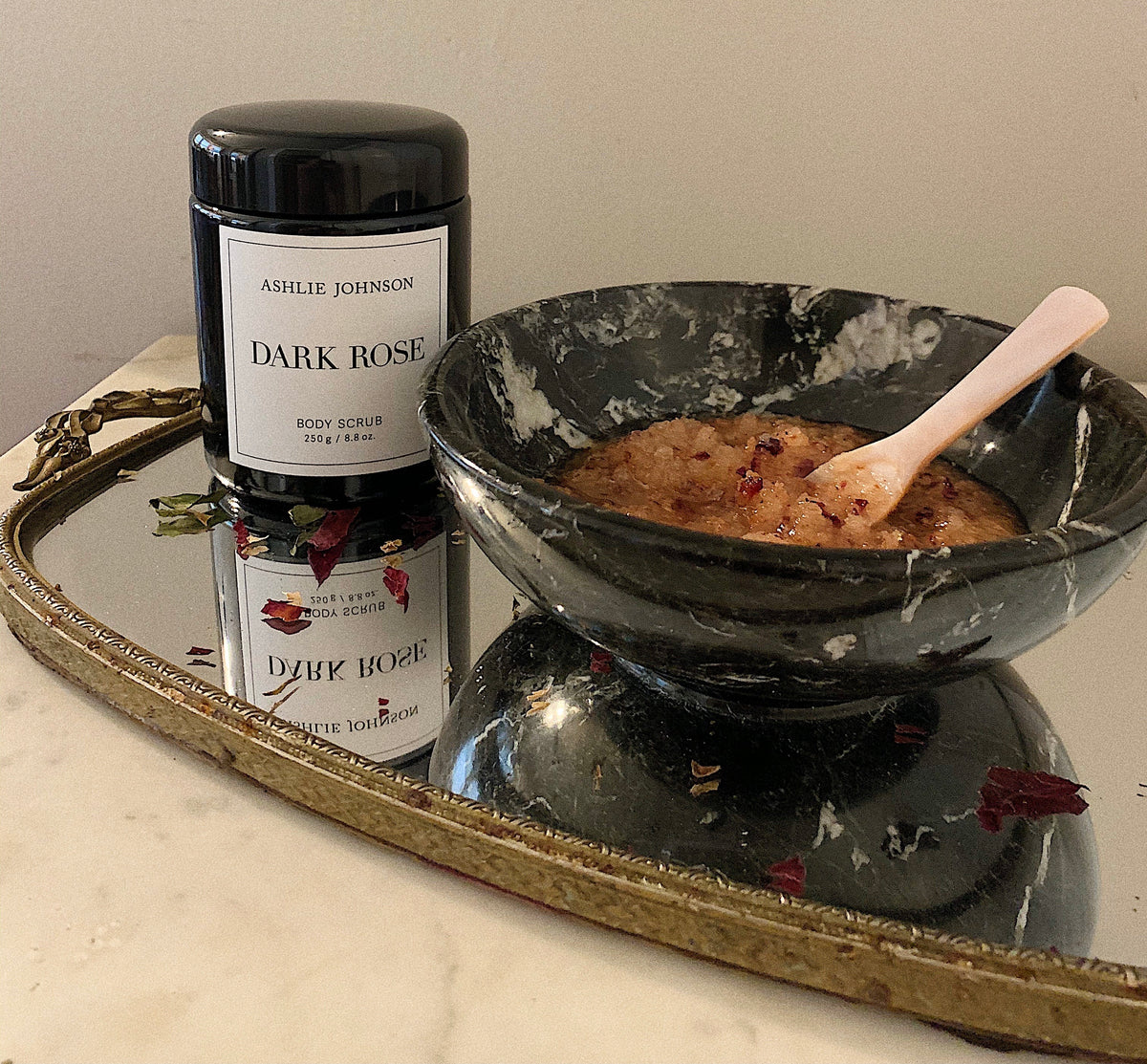 Dark Rose Body Scrub – Ashlie Johnson